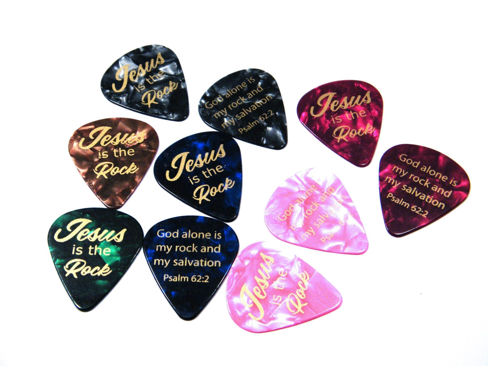Plectrum - guitar pick Jesus is the Rock set of 10 3162022050153
