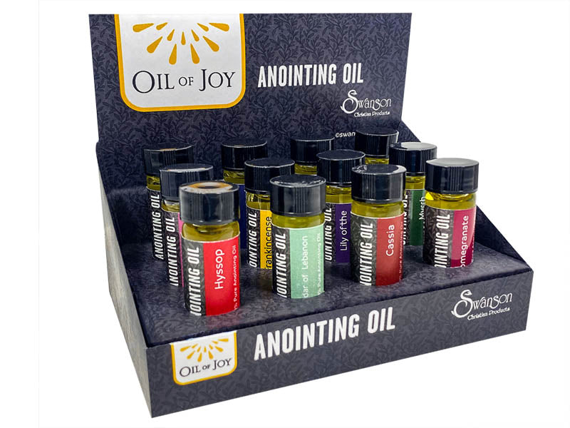 Anointing Oil Display with 12 scented oils serie 2 788200800209